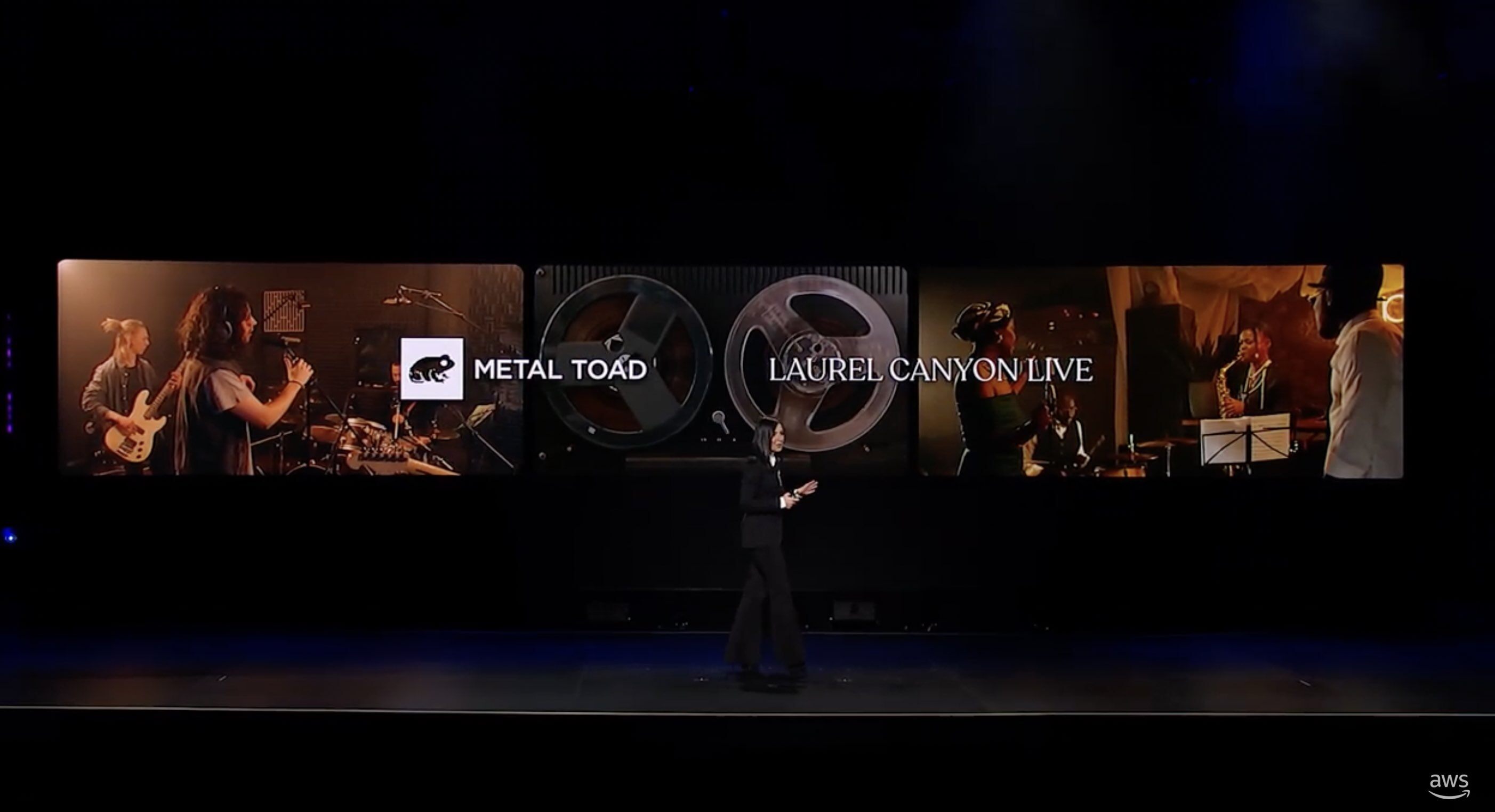 Metal Toad and Laurel Canyon Live featured at AWS Re:Invent